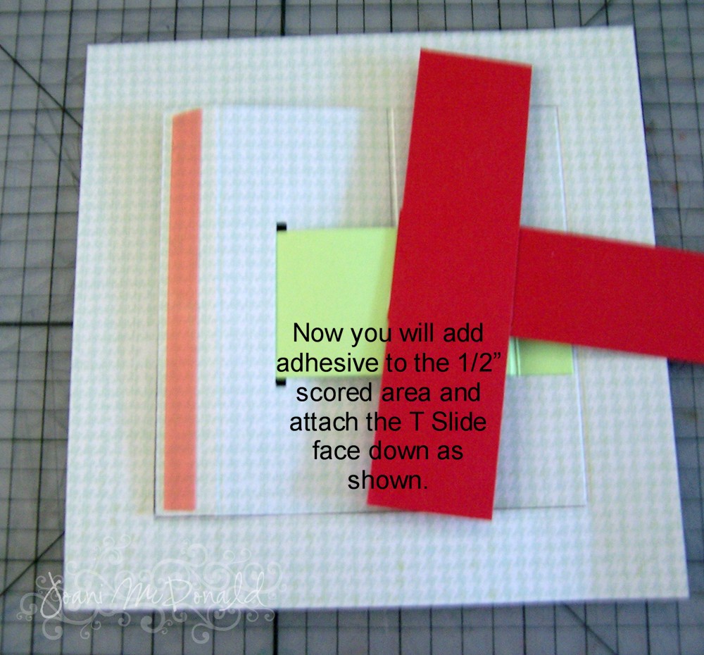 Cards Made By Hand: T Slide Tutorial