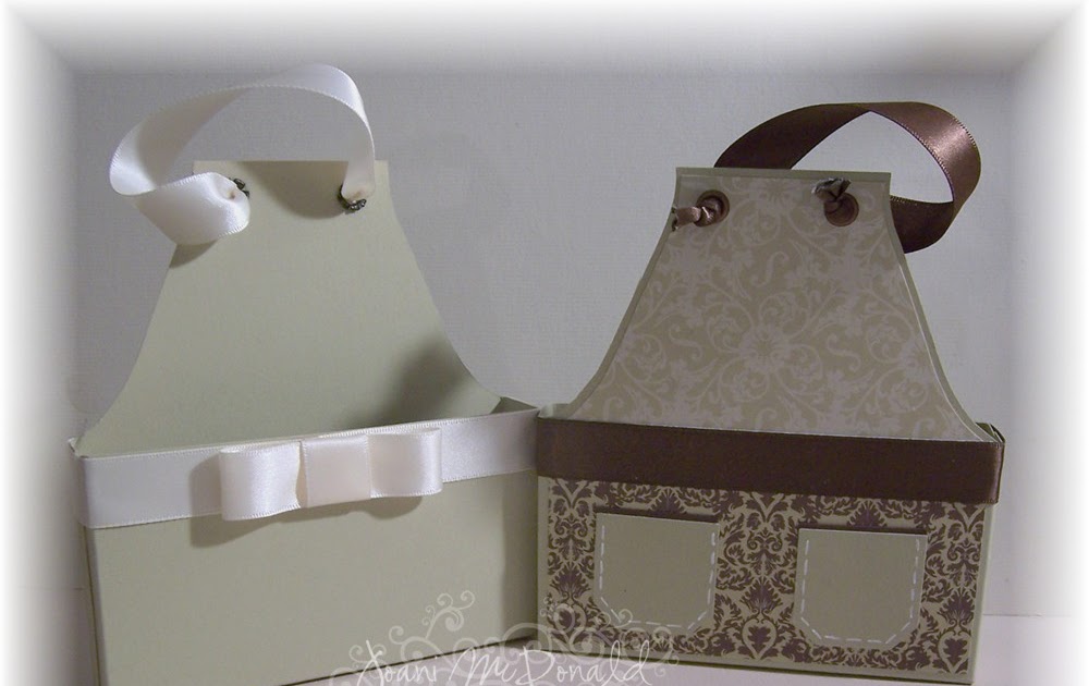 Cards Made by Hand, Too: Apron boxes