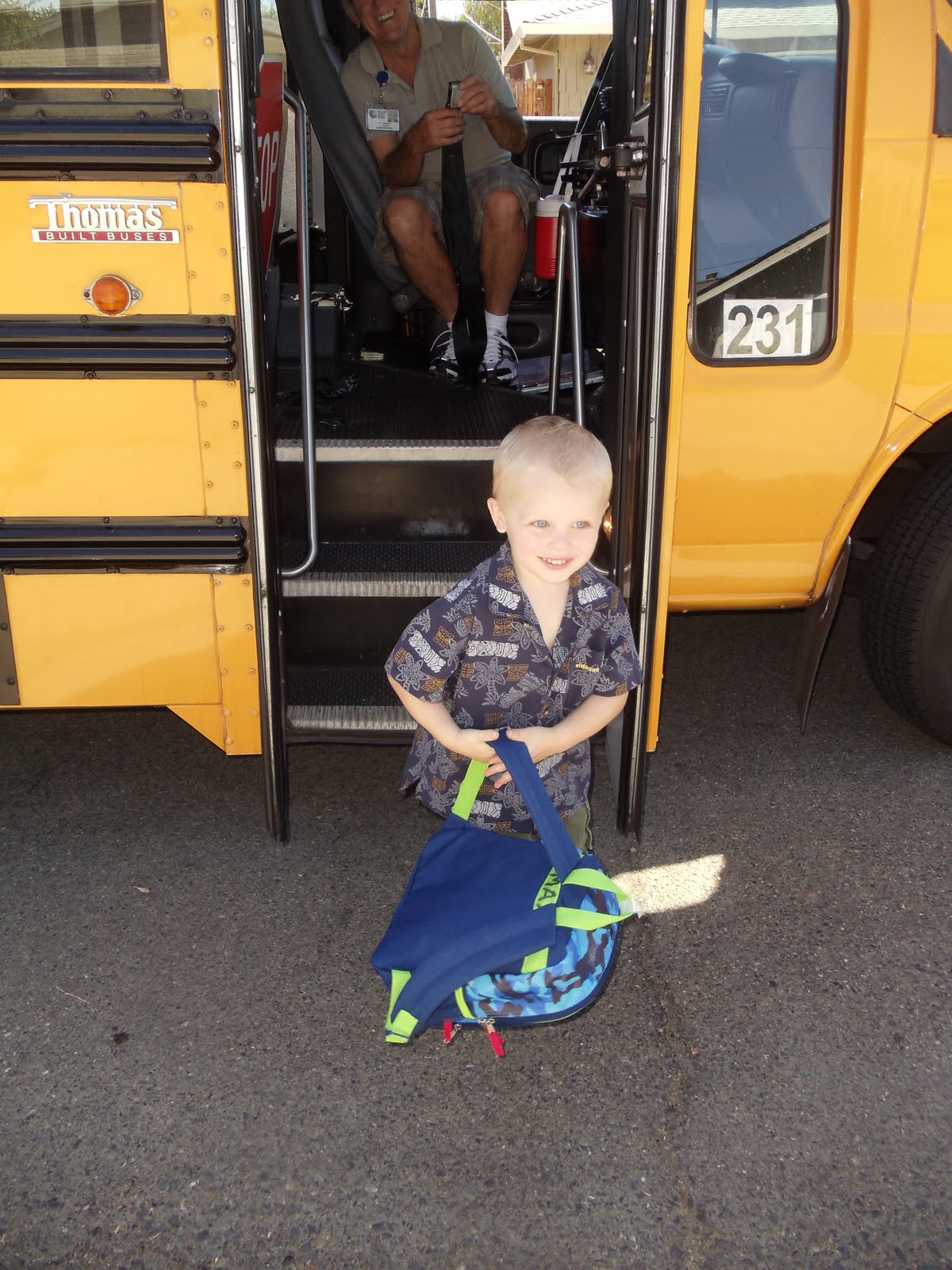 Bree's Chaos: Max's 1st Day of Preschool & 1st Ride on the School Bus!