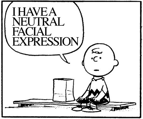 I have a neutral facial expression: CHARLIE BROWN HAS A NEUTRAL FACIAL ...