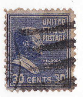 Sell Old Stamps: US Postage Theodore Roosevelt 30 Cent