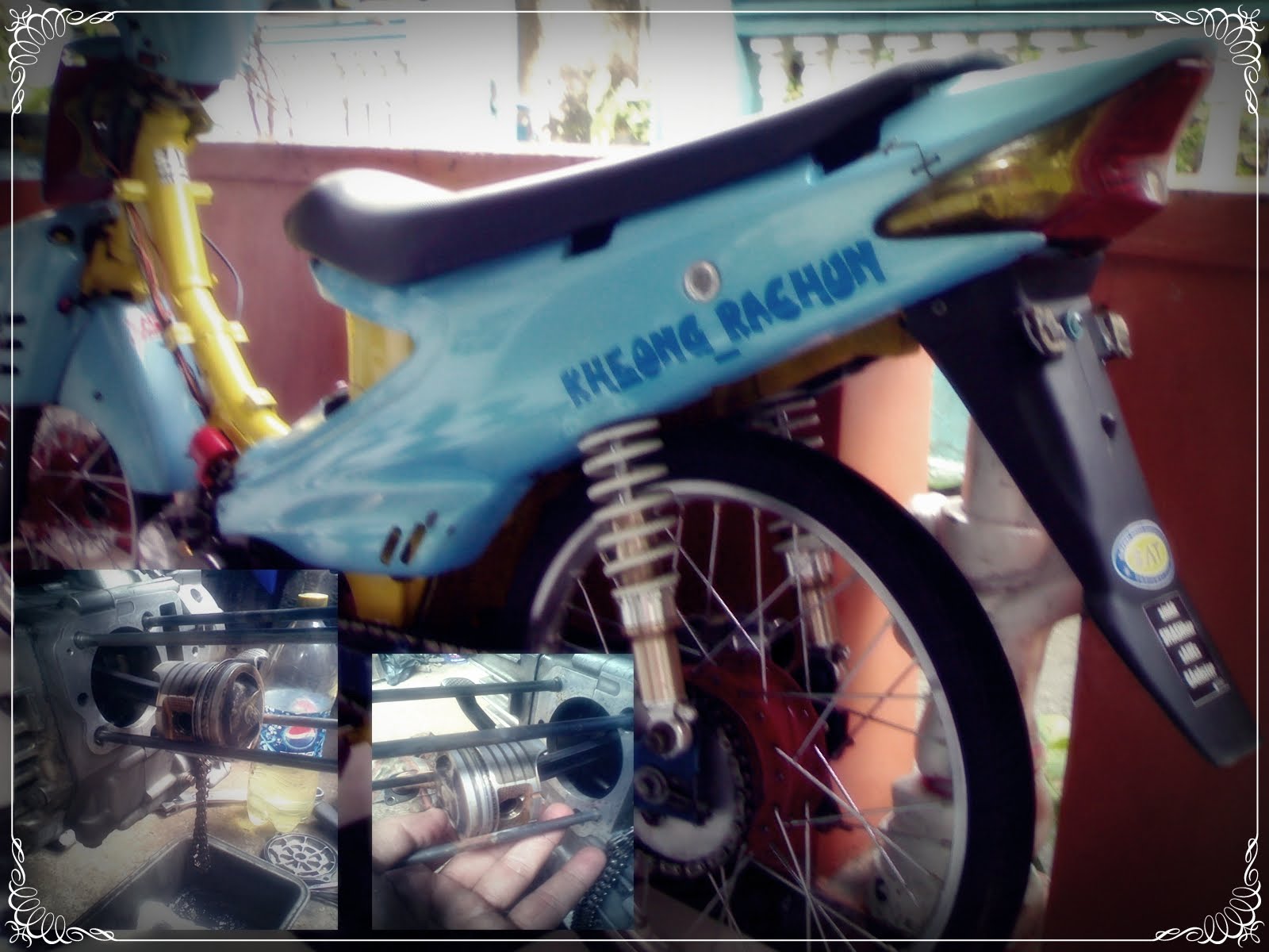 Zoey.: SUZUKI SMASH Tips BORE-UP piston thunder..zoey,