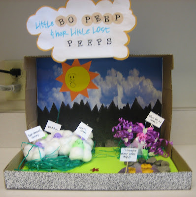 PEEPS Diorama Contest: Little Bo PEEP & her Little Lost PEEPS