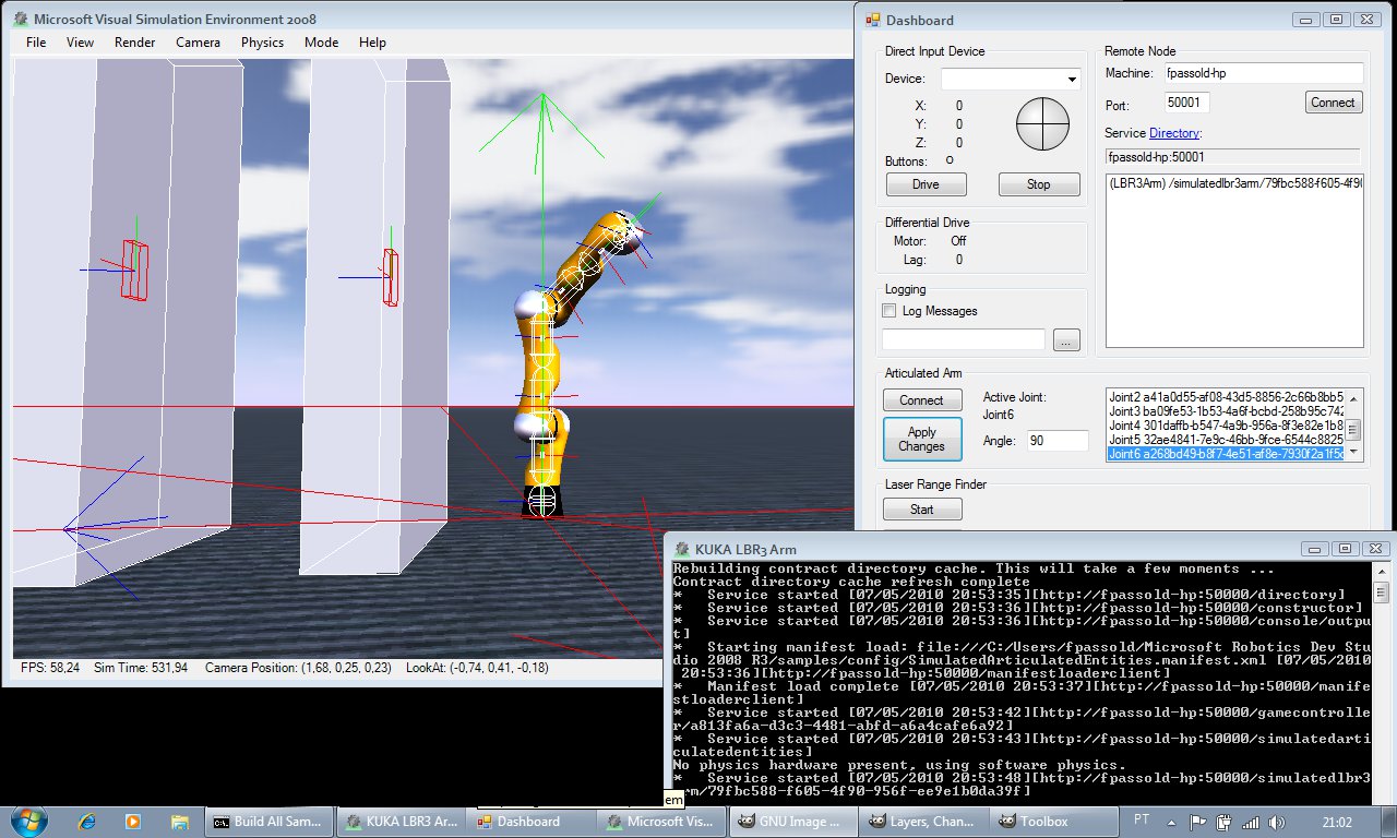 Família: Instalaćão do MS Robotics Studio 2008 R3