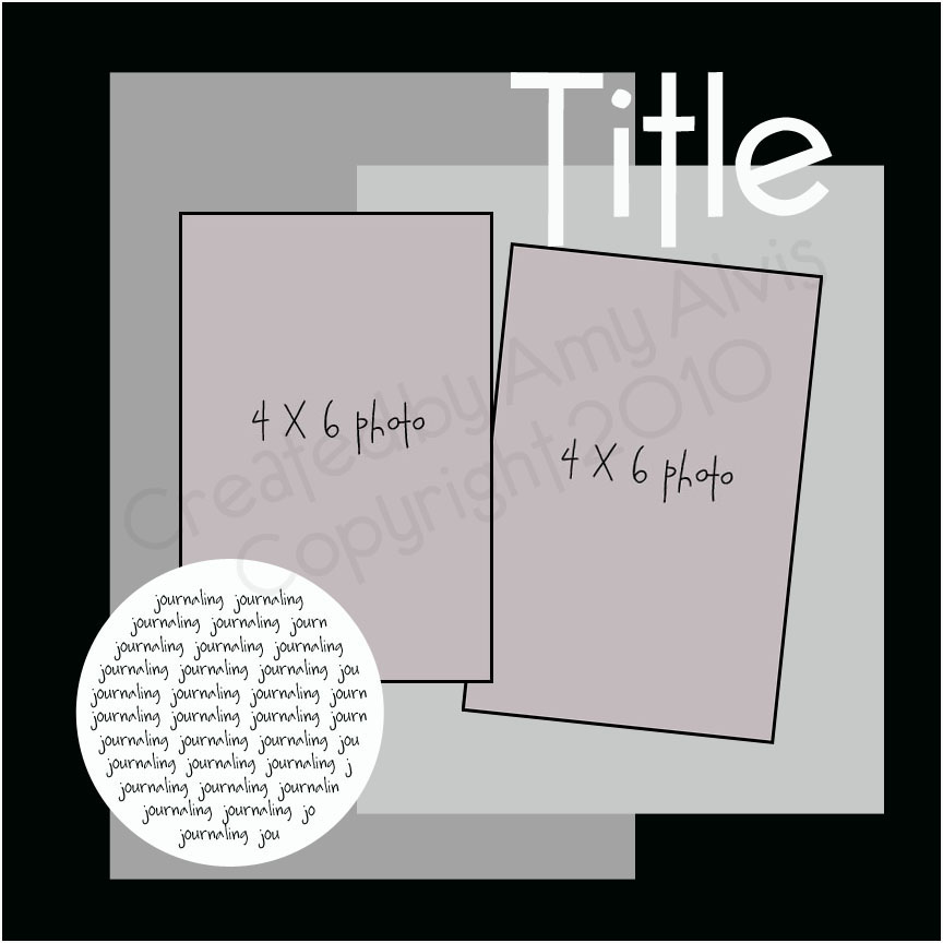 4 X 6 Photo Sketch Blog: 12 X 12 - 45