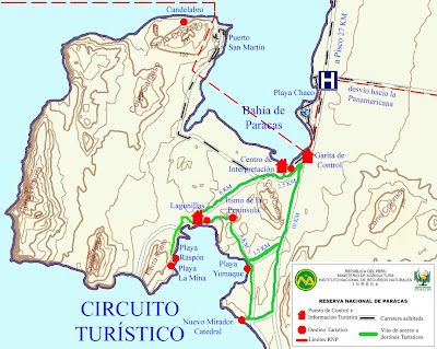 Reserva Nacional de Paracas - RNP: Nuevos mapas de orientación ...