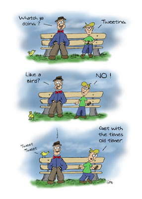 Brain Bounce|Funny Cartoon Humor: Funny Twitter Cartoon: Getting old?