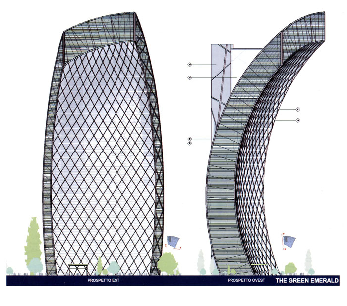 MILAN | CityLife - PwC Tower | 176m | 576ft | 34 fl | T/O - SkyscraperCity