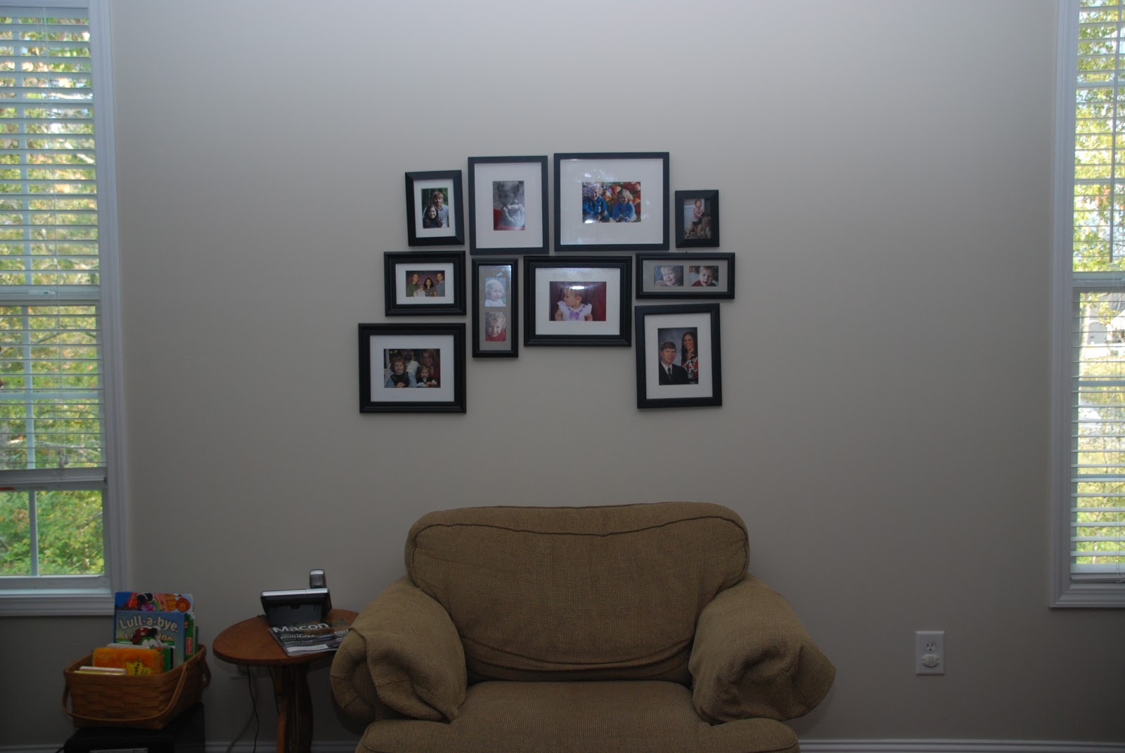 52 Projects by Night: Project #14: Hang a Wall of Frames