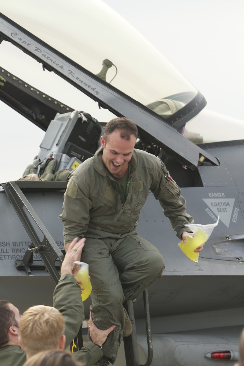 Luc and Cassy: Bolt's Final Aviano Flight