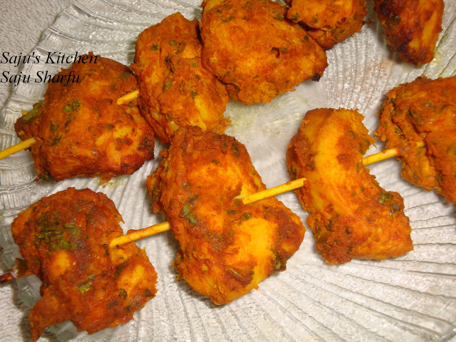 Saju's Kitchen: Chicken Kababs