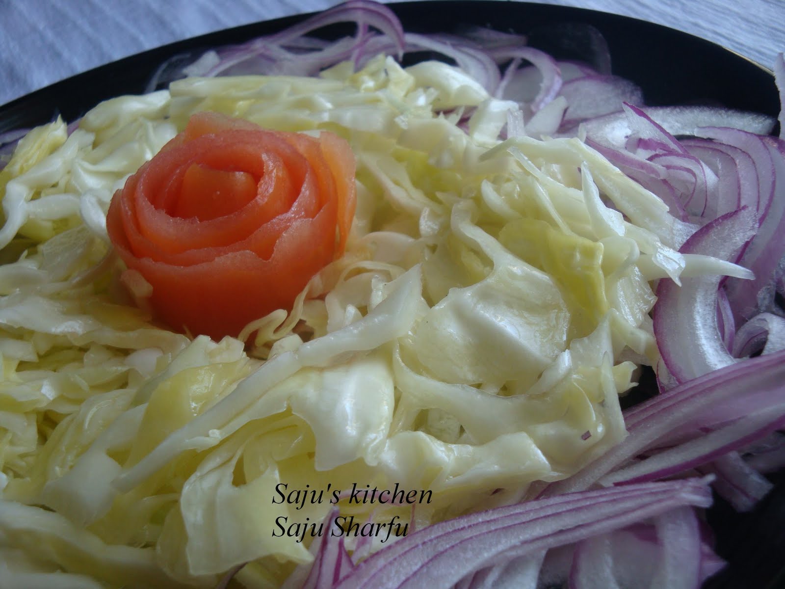 Saju's Kitchen: Simple Cabbage Salad