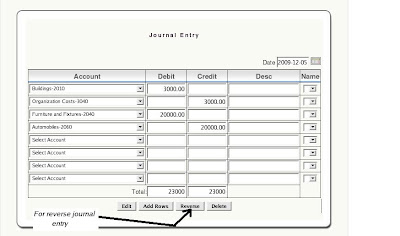 Numia Accounting: Reverse Journal entry in Numia