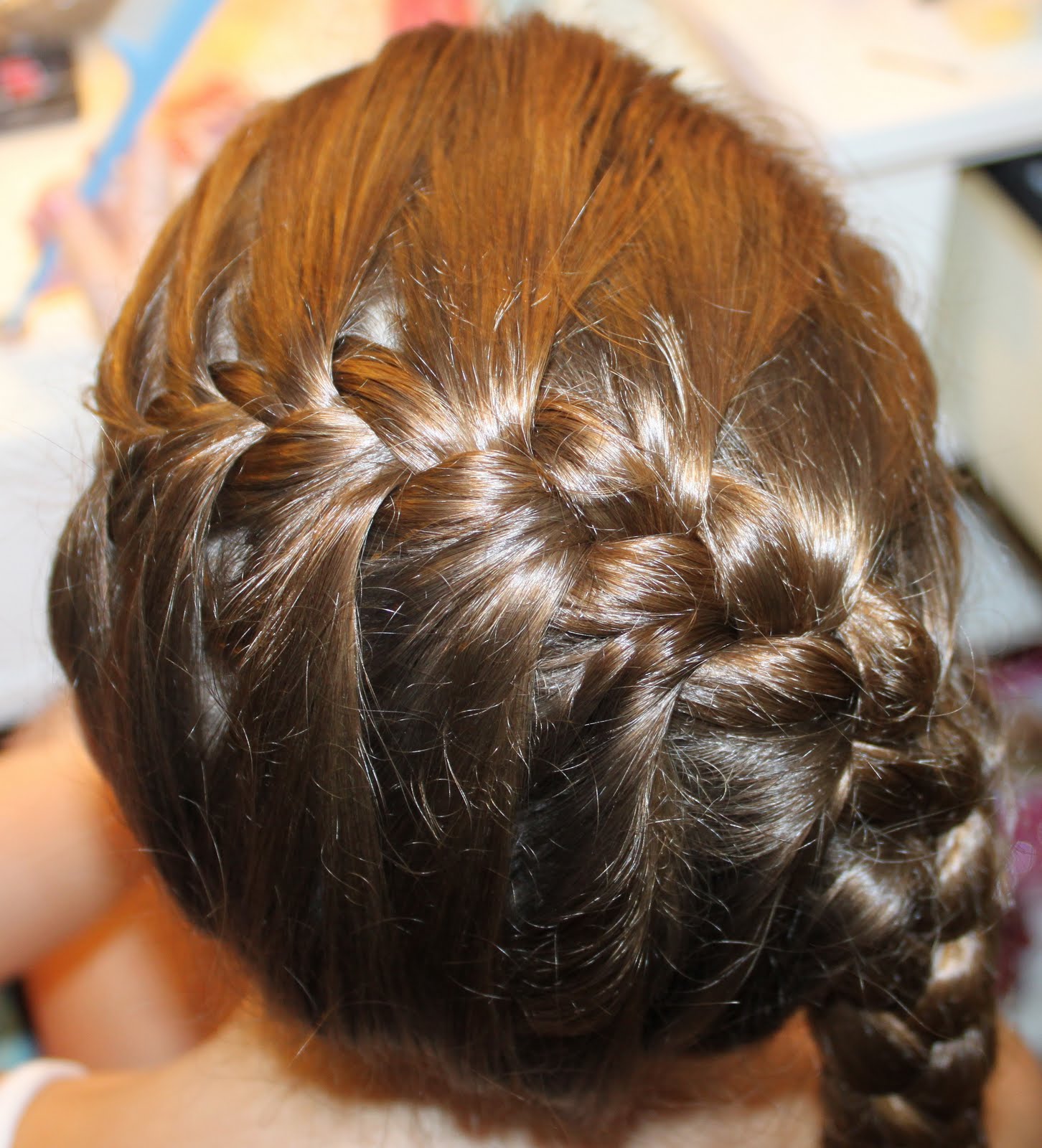 Hairstyles for Girls.. The Wright Hair: Diagonal French Braid