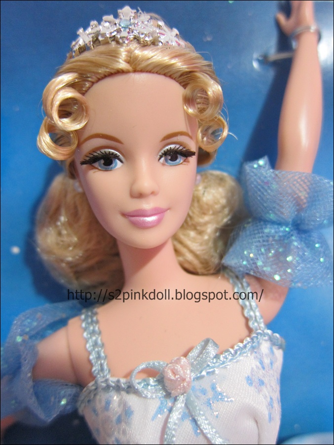 Pink Doll: Barbie as Snowflake in Nutcracker