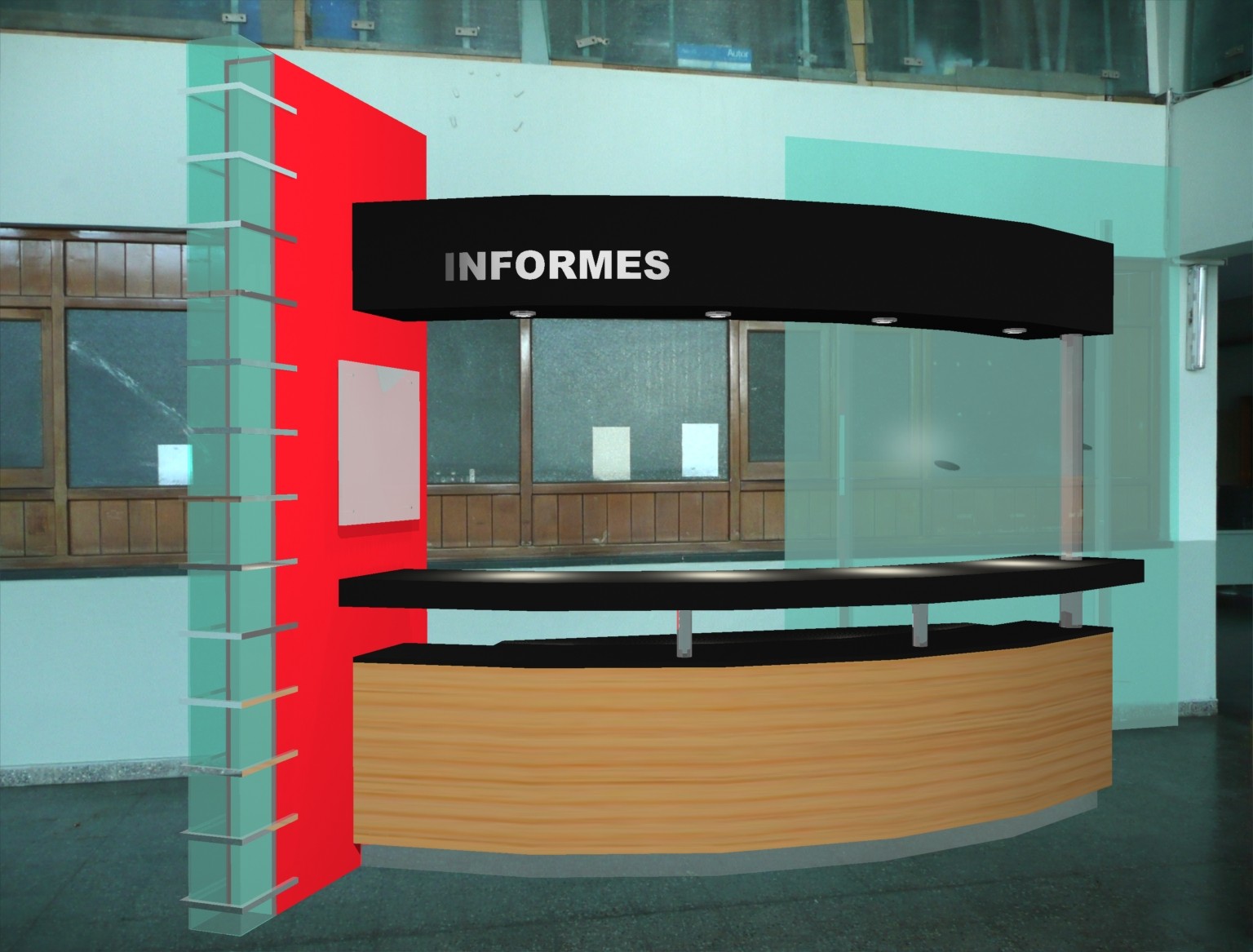 das Haus estudio de arquitectura y diseño: Proyecto de stand con mesa ...