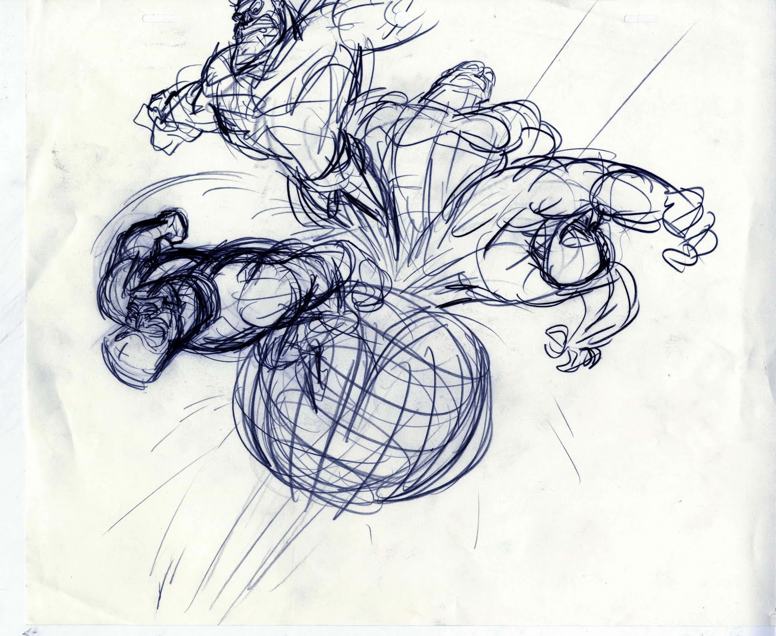 JIM SMITH CARTOONS: Ripping Friends drawings