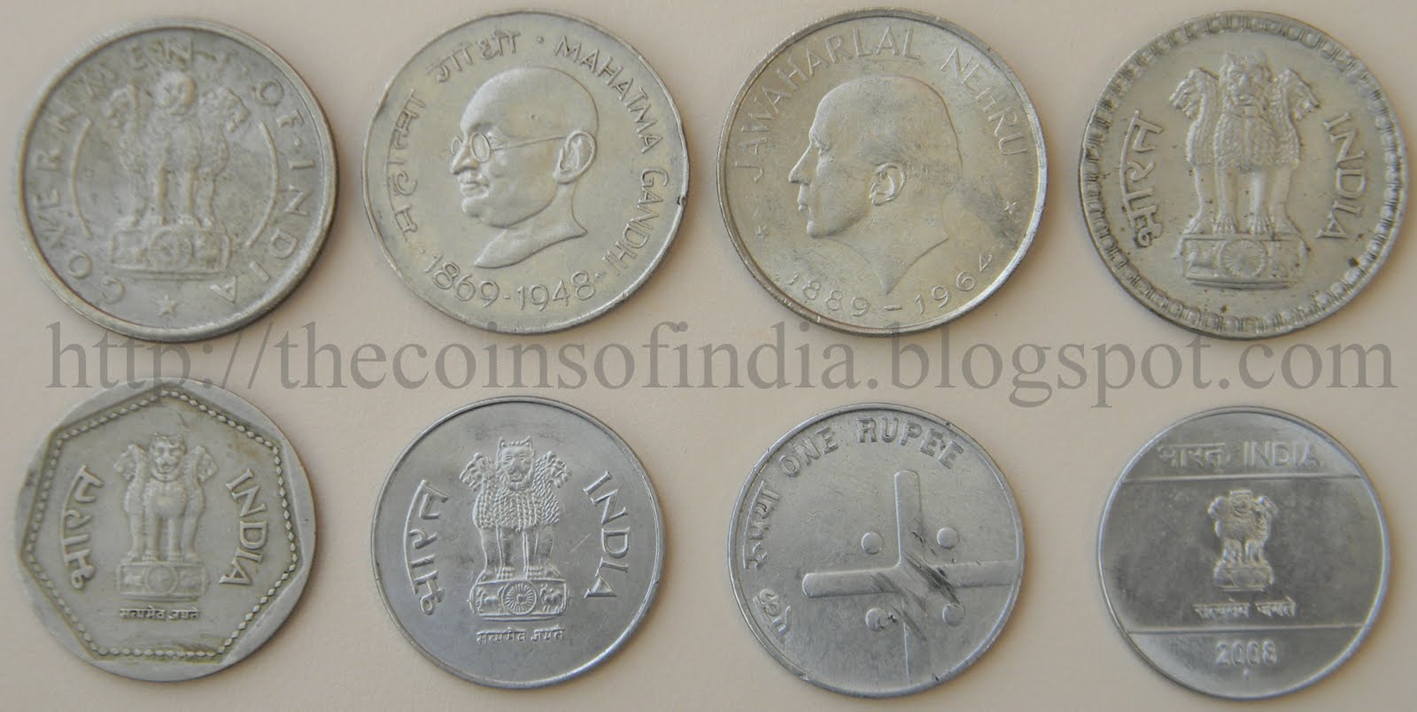 the Coins of India: The Coins of Republic India - 1950 Onwards