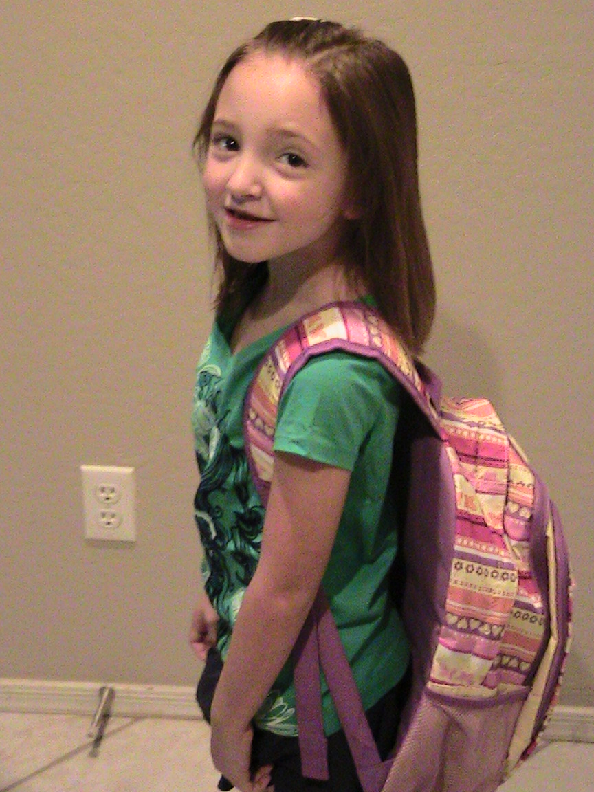 Tori's Stories: First Day of 2nd Grade