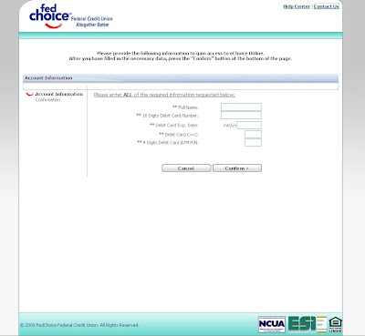 Rental Scams and all things related.: FedChoice gone phishing.