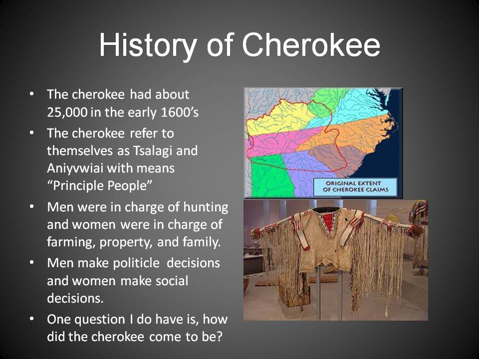 Initial Swag: Ch Ch Ch Cherokee