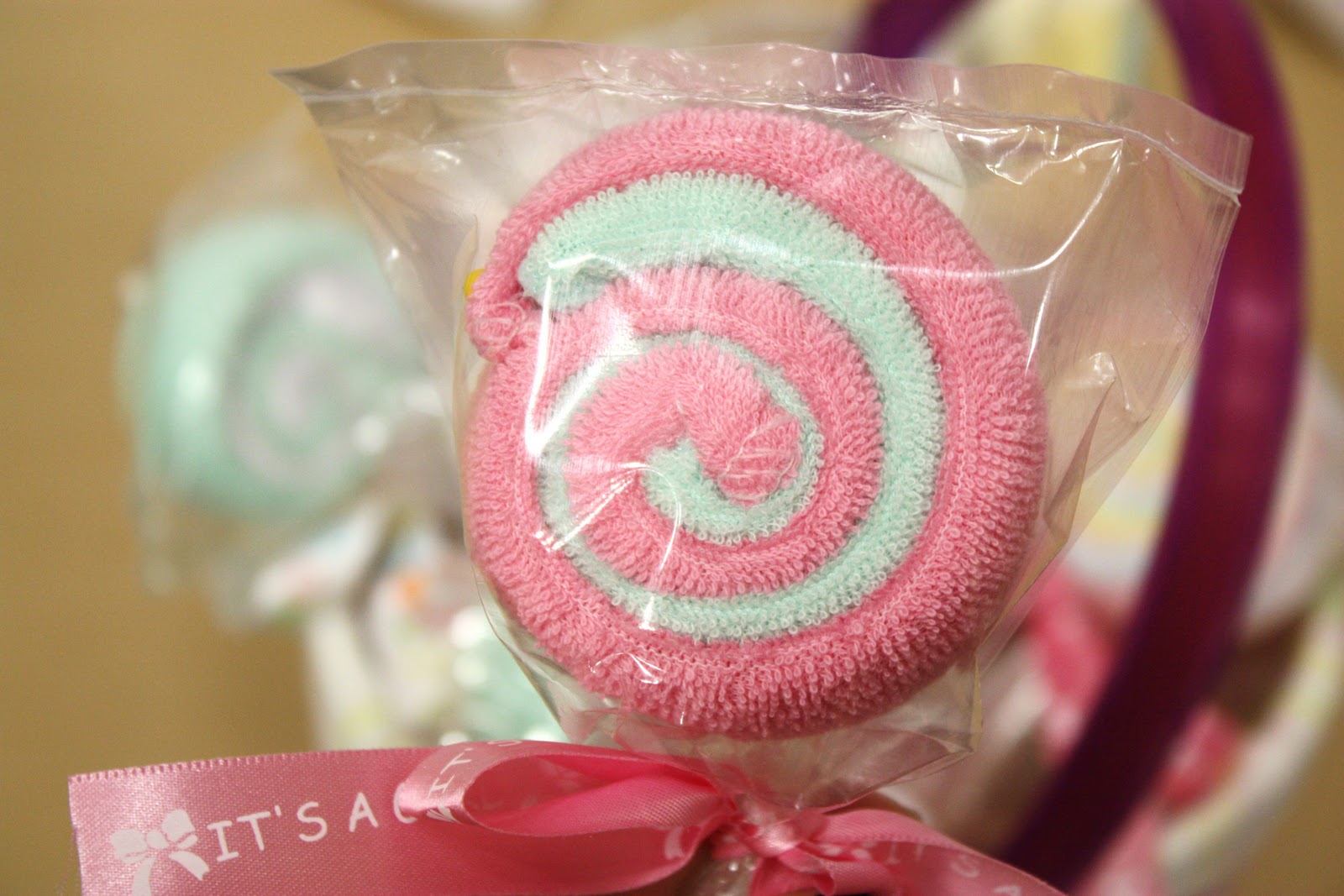 Cute as a Button: Lollipop Socks, Bouquets, and Baskets