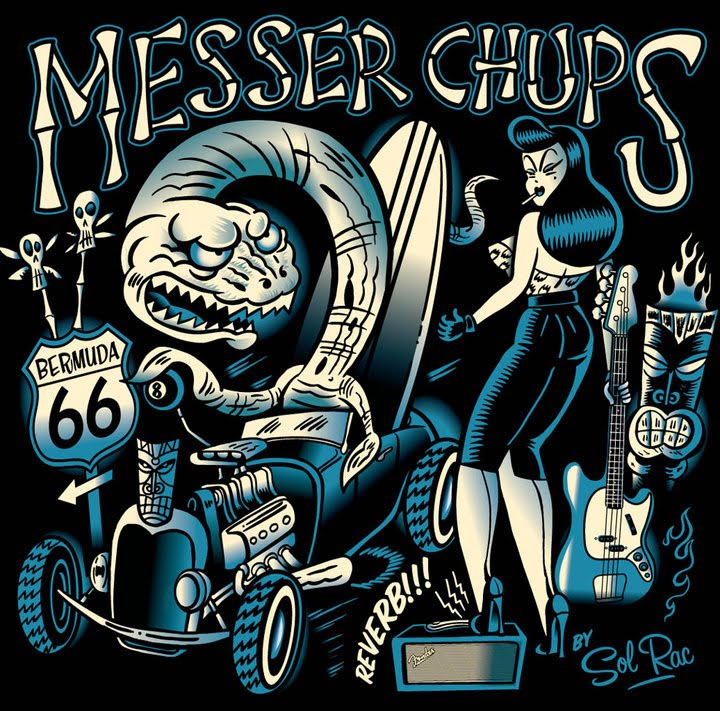 Sol Rac: MESSER CHUPS • T-Shirts By Sol Rac