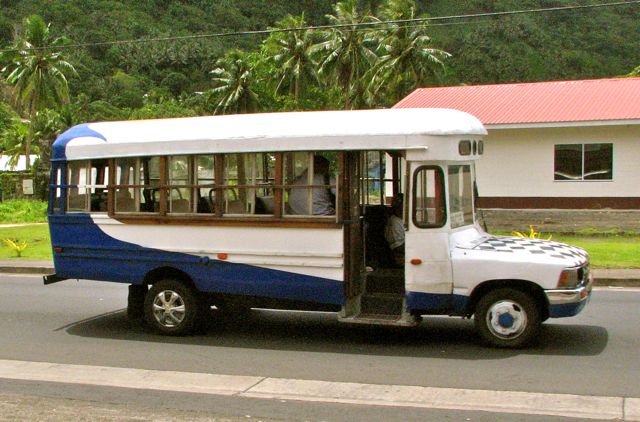 Worrall Travel R's: Bustling Busses of American Samoa