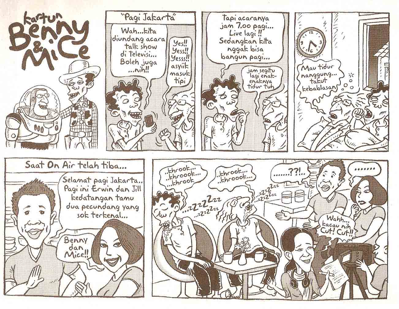 efsharing: Kartun Benny & Mice