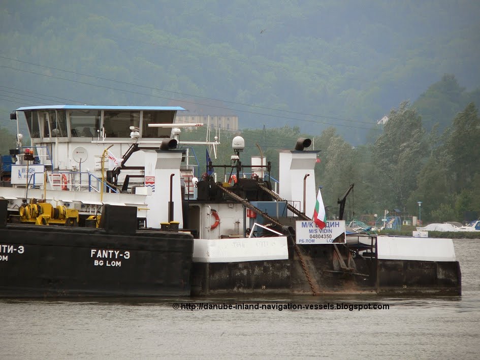 Danube River Inland Water Cargo Vessels: VIDIN (04804350) & RoRo-Barge ...