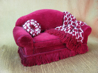 Dollhouse Miniature Furniture - Tutorials | 1 inch minis: Overstuffed ...