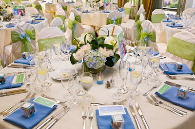 I do ... Inspiration: Table Top Tuesday: Ocean Blue & Sea Green