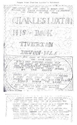 LUXTON Genealogy: Charles Luxton m. Charlotte Townsend