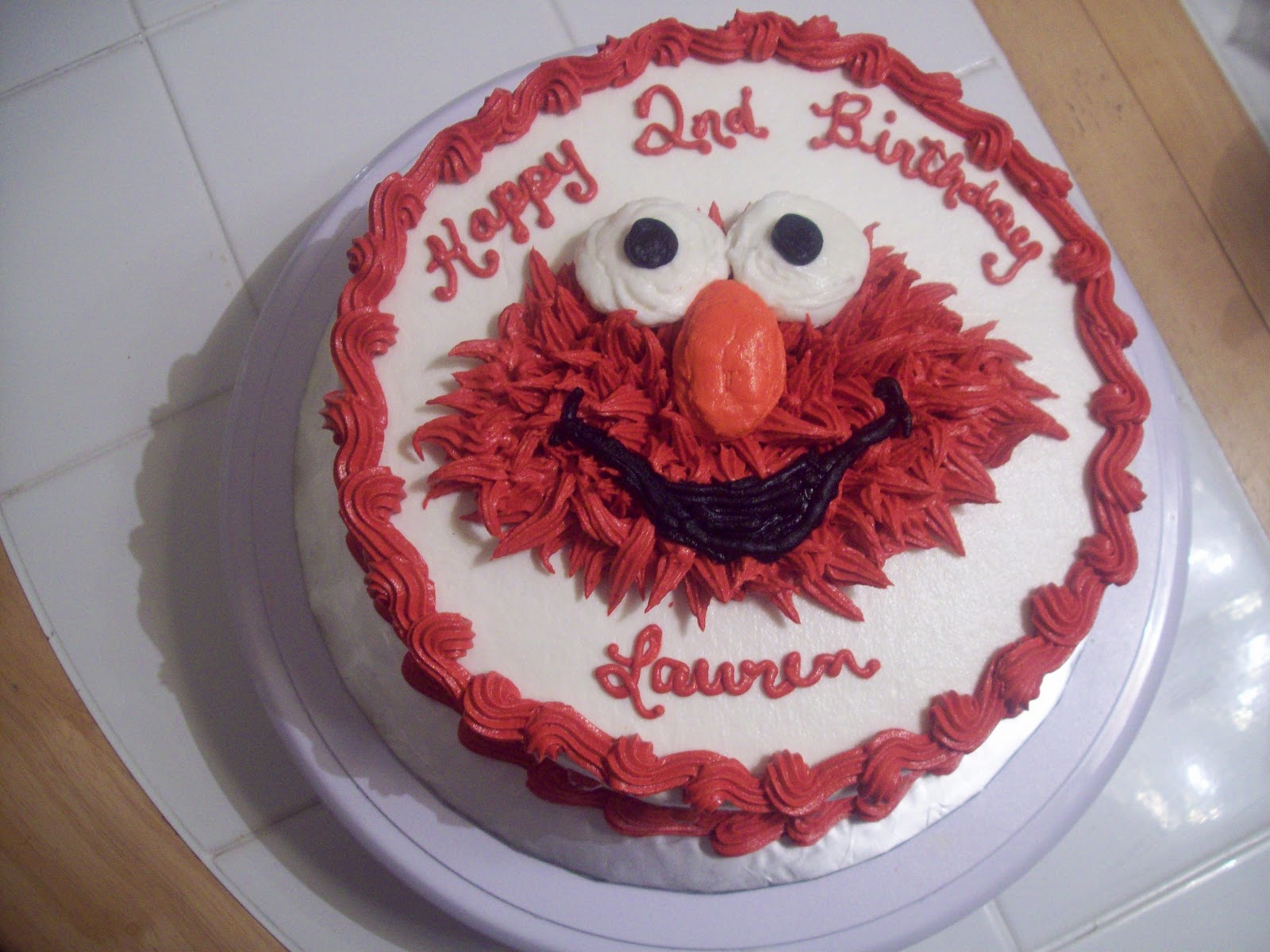 BB Cakes: Elmo cake
