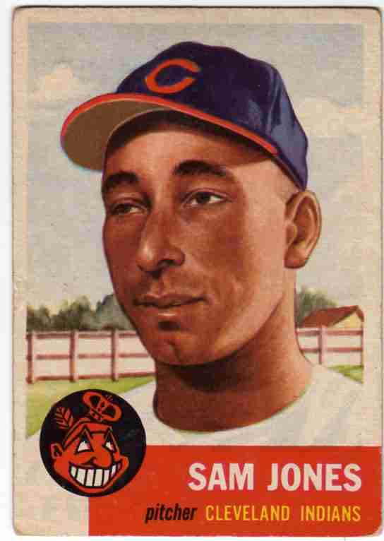 Cardboard Junkie: 1953 Topps Sam Jones