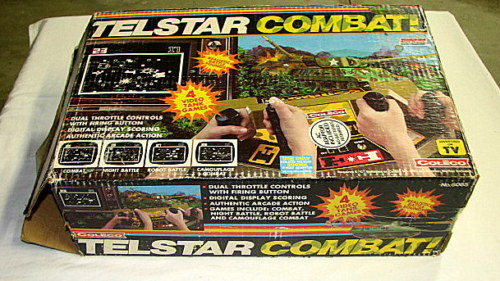MadPlanet's Gameroom: Damn You RARE COLECO TELSTAR COMBAT COMPLETE IN BOX