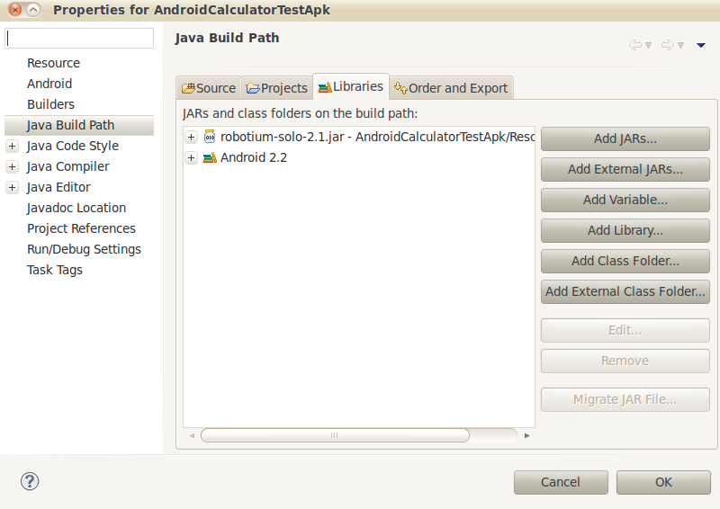 Software Tester Thoughts: Test Android apk file with Robotium