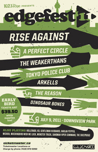 Music Psychos: EDGEFEST 2011 line-up has been announced