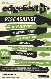 Music Psychos: EDGEFEST 2011 line-up has been announced