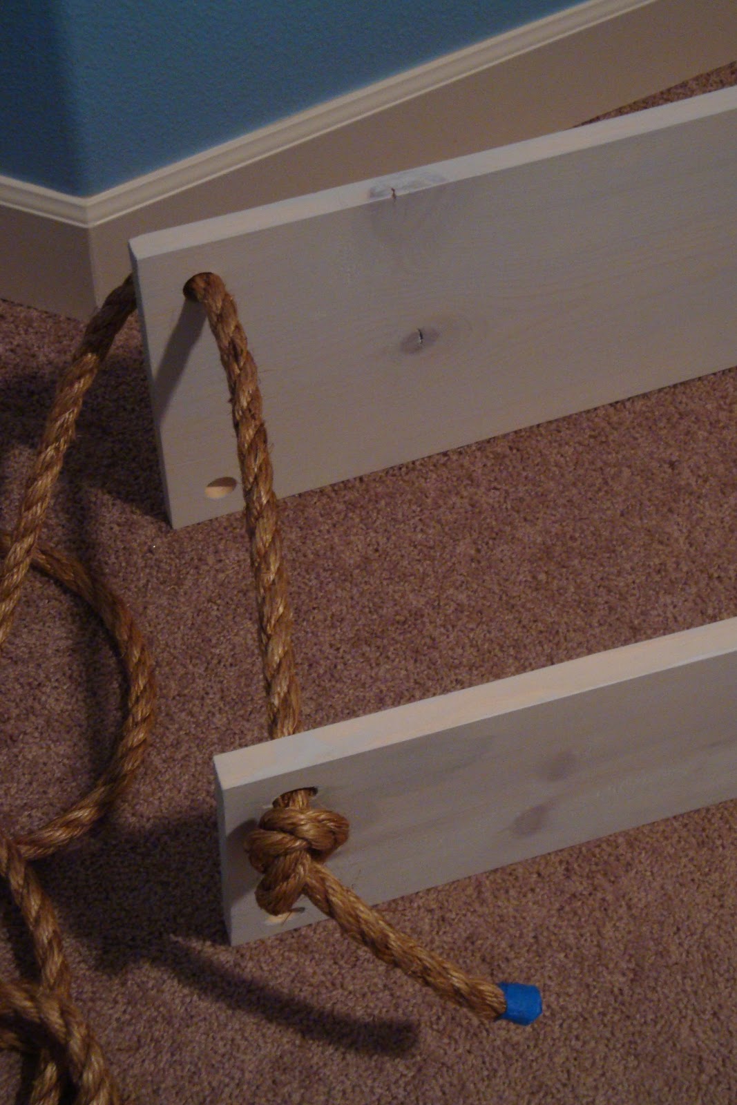 DIY Rope Shelf - DIY Show Off ™ - DIY Decorating and Home Improvement ...