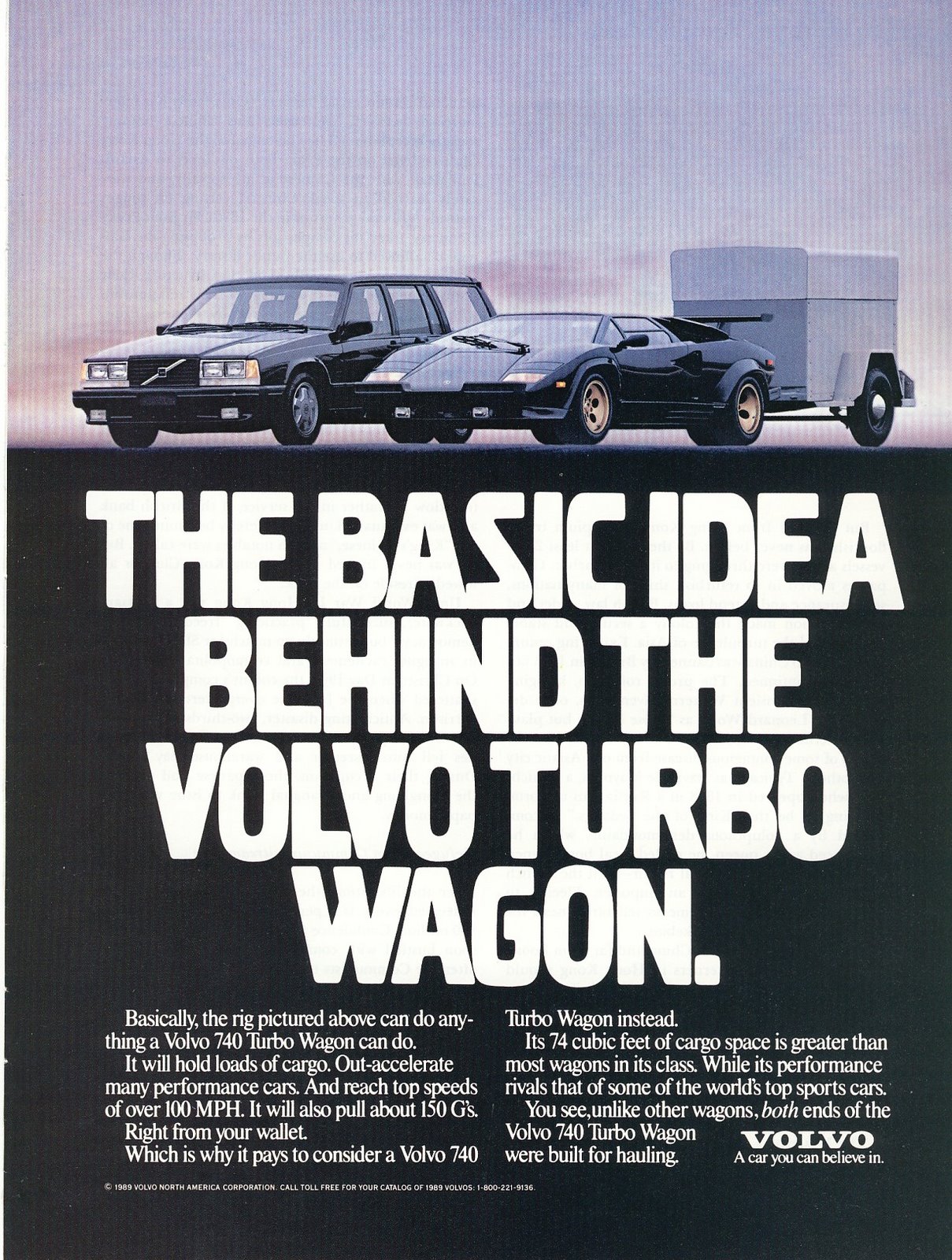 High Res request! "The Basic Idea Behind the Volvo Turbo Wagon" | VW ...
