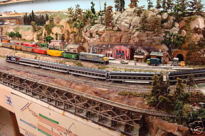 Model trains layouts: Cn model train sets