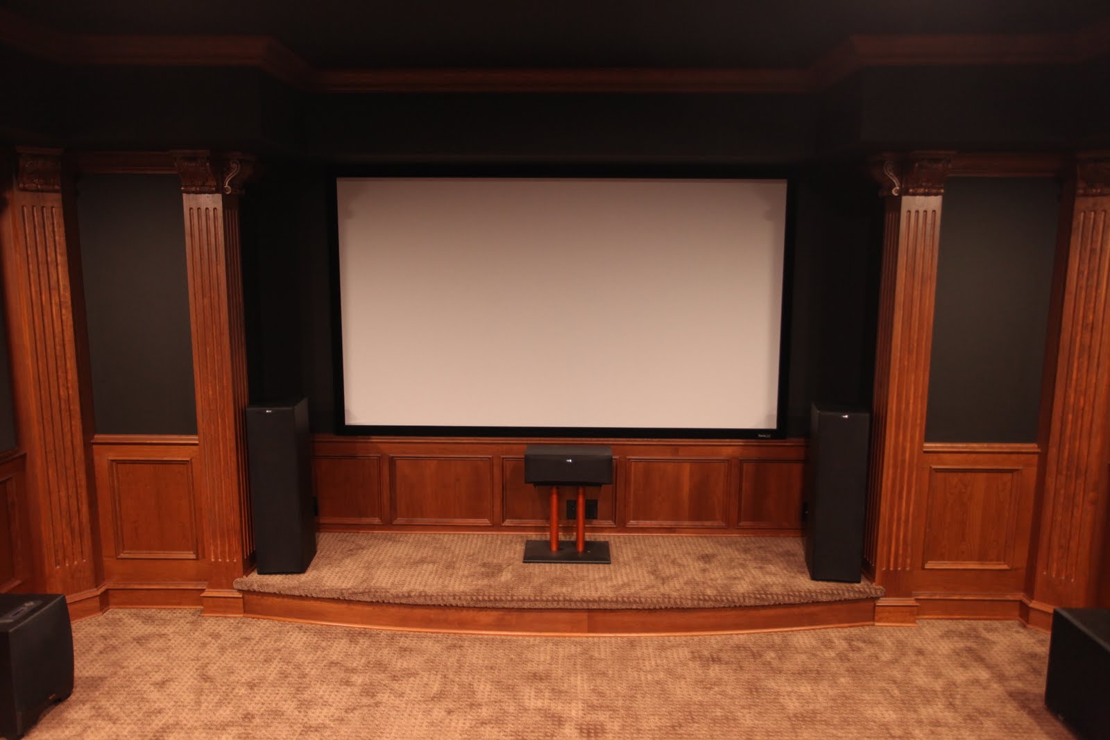 MHI Interiors: Theater Room - Novi, MI
