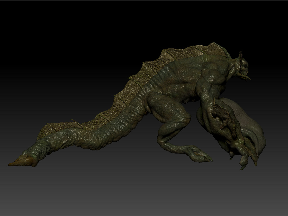 The Art of Blake Henriksen: The Creature From The Black Lagoon: ZBrush ...