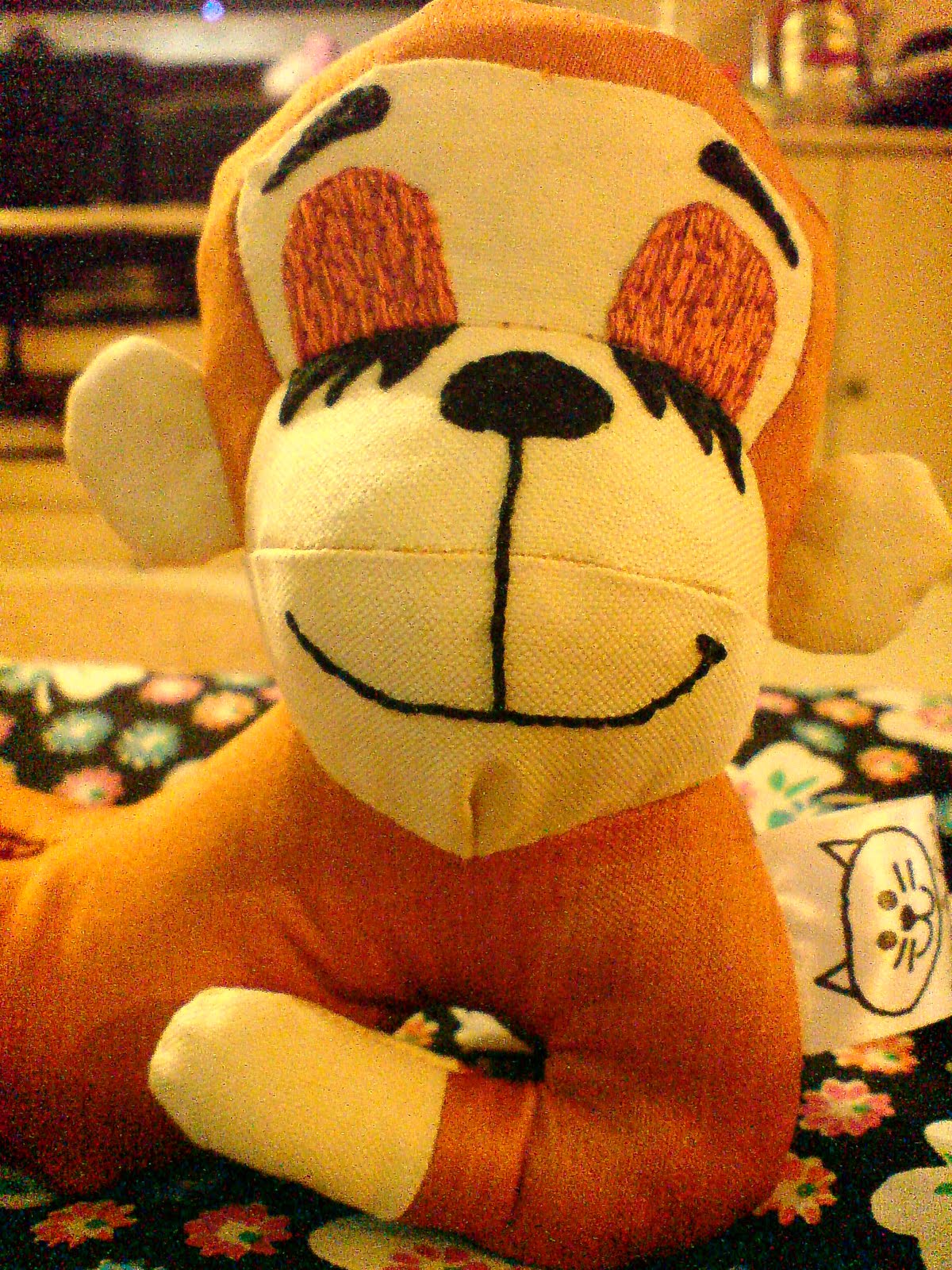 SmeowlyCats: For Softies Hand-Made with Love: Replica of a Smug Monkey