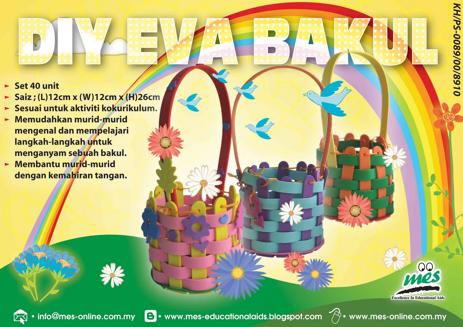 Makmur Educational Supplies Sdn Bhd: KH/PS 0089/00/8910 DIY BAKUL HIASAN