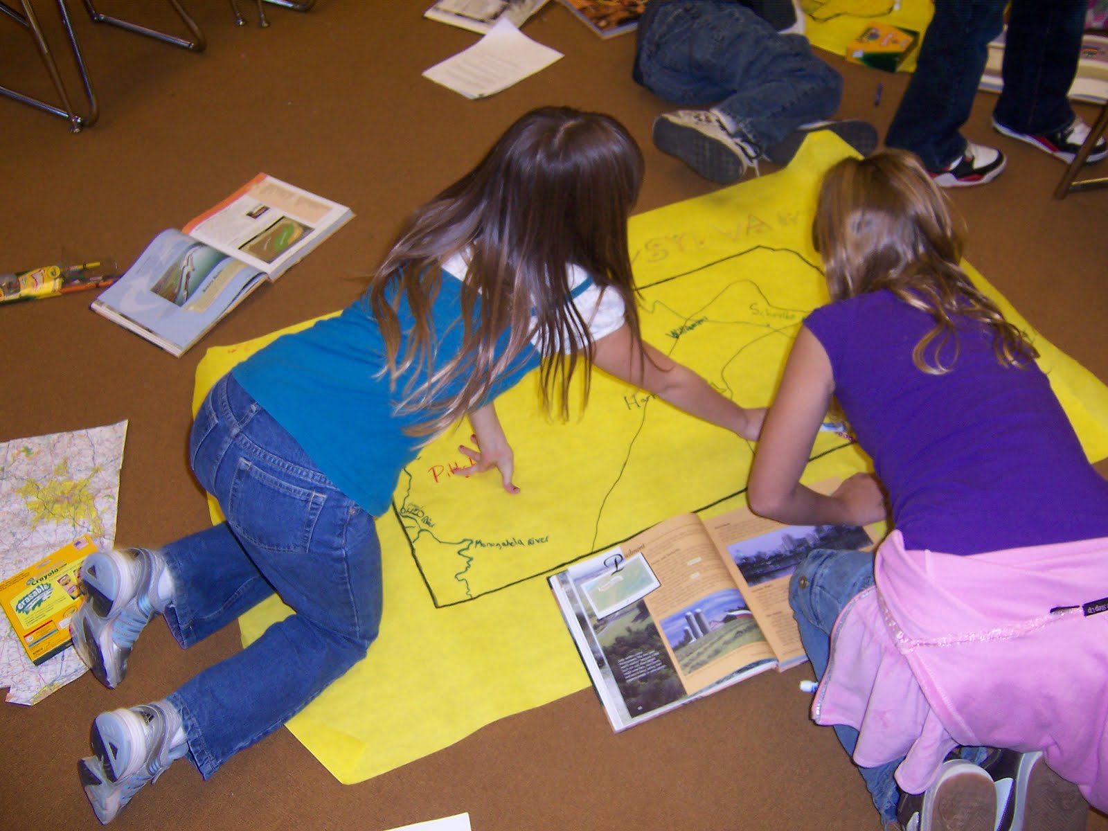 Room 229 - 4th Grade BLOG: More Mapping in 4th Grade