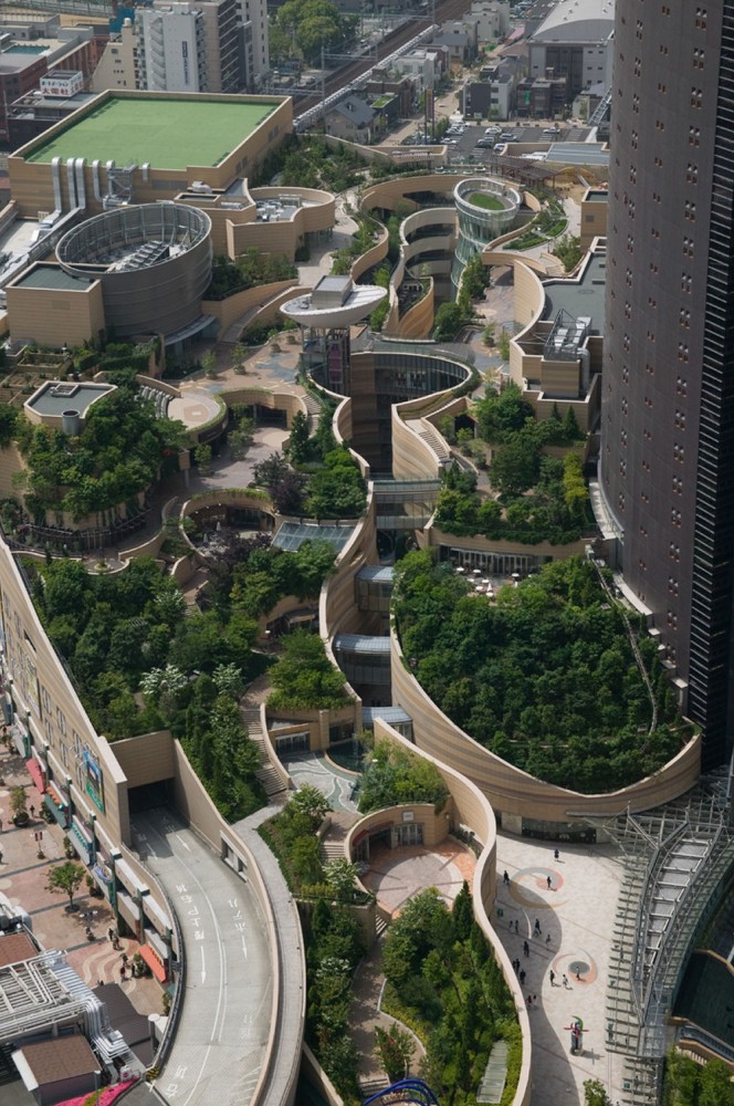 All Graphical: Namba Parks (Osaka, Japan)
