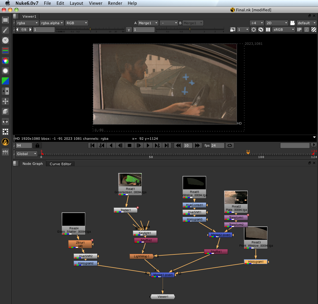 Vfx I Portfolio Nuke Compositing