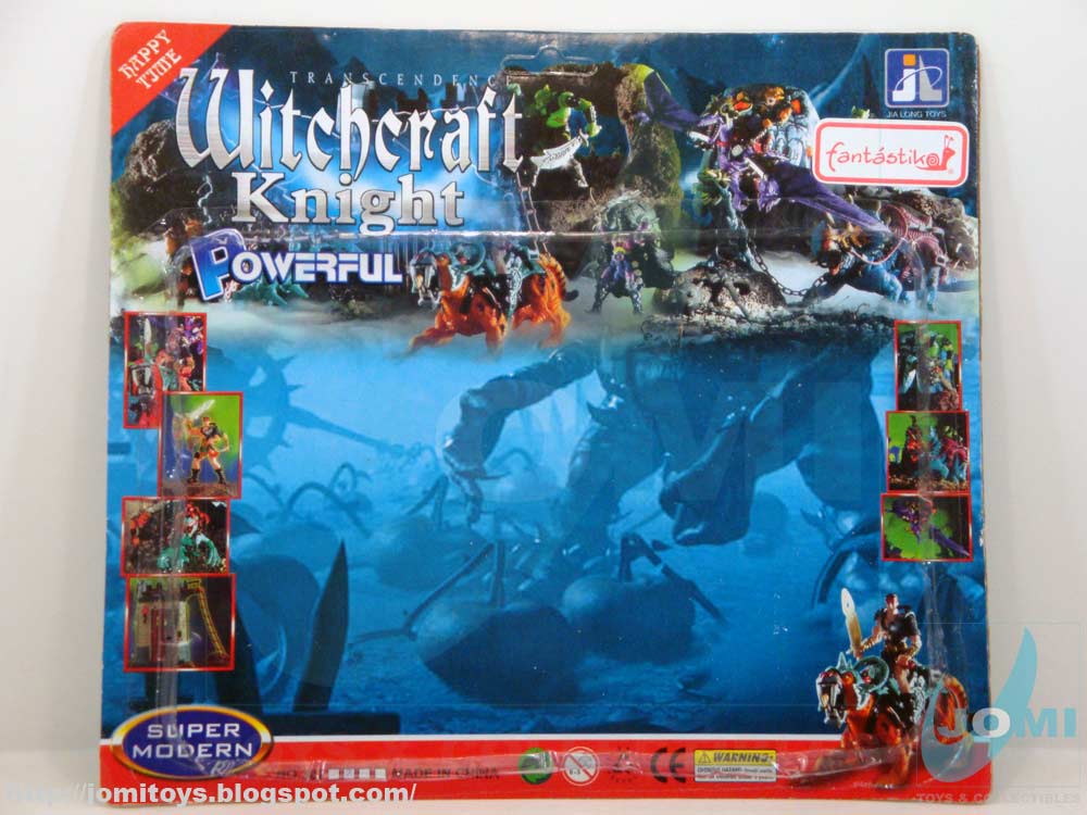 JoMi toys: Transcendence Witchcraft Knight Bootleg carded figures